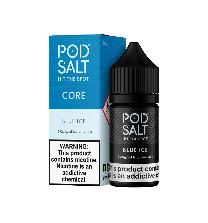 سالت بلوبری و یخ پاد سالت POD SALT BLUE ICE - دکتر ویپاد